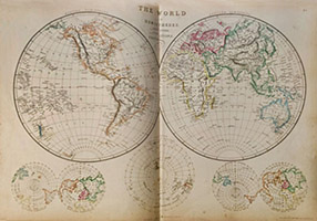 Atlases and Maps from foregin countries